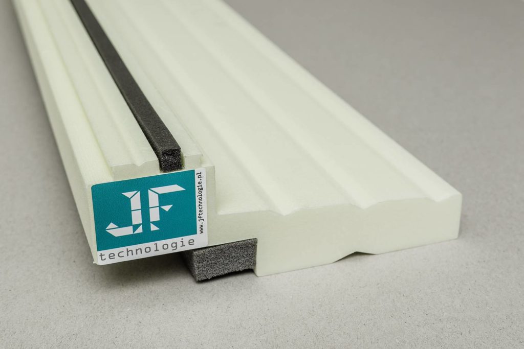 Ciepłe parapety, profile XPS, ciepły montaż okien - taśmy | JF Technologie